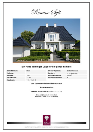 Immobilien Exposé Vorlagen (unsere Referenzen) | onOffice
